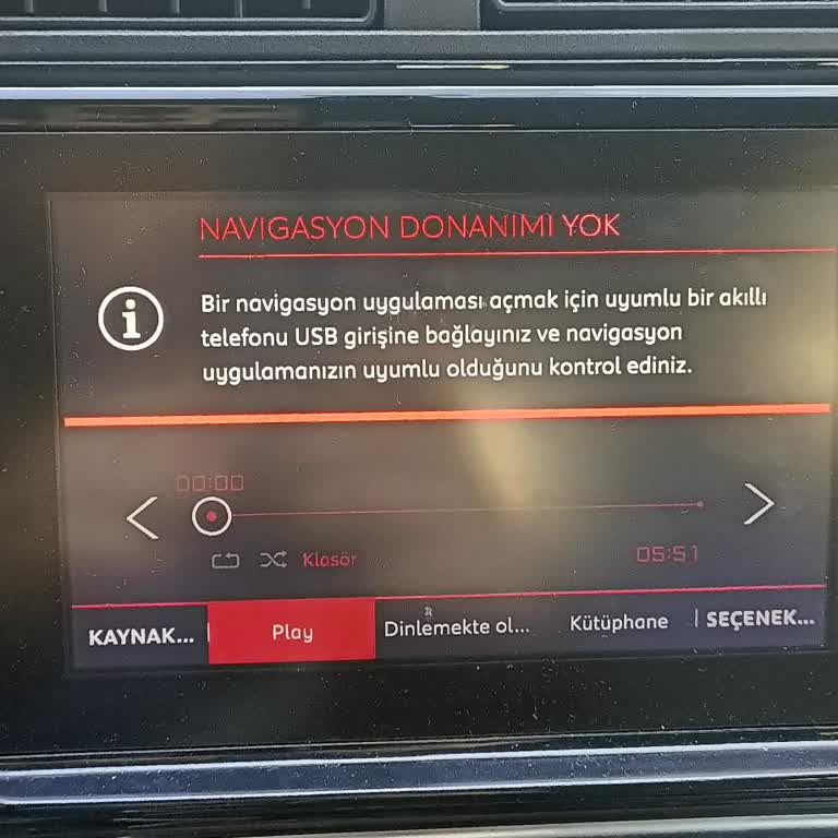 Citroen C3'te Navigasyon Hatası Ve Android Auto Sorunu - Şikayetvar