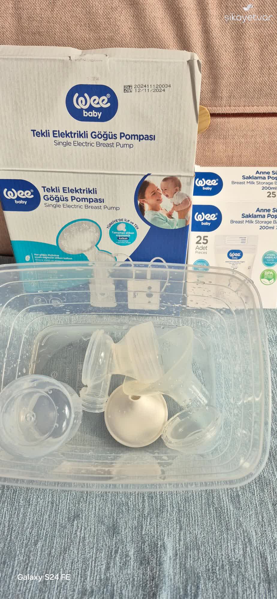 Wee Baby Wee Elektrikli Göğüs Pompası Çekim Sorunu Ve Mağduriyet ...