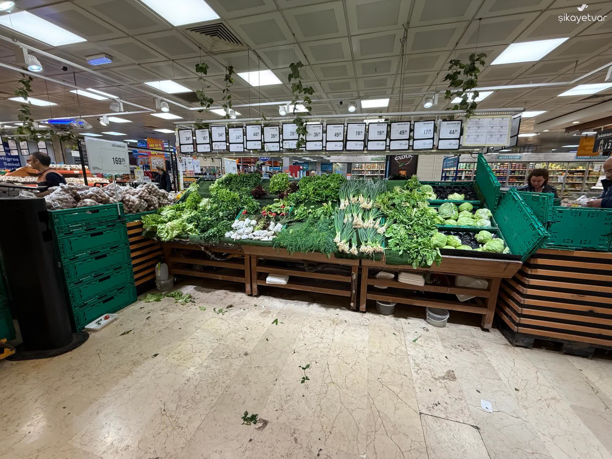 Merter 3M Migros'ta Hijyen Ve Düzensizlik Sorunları - Şikayetvar
