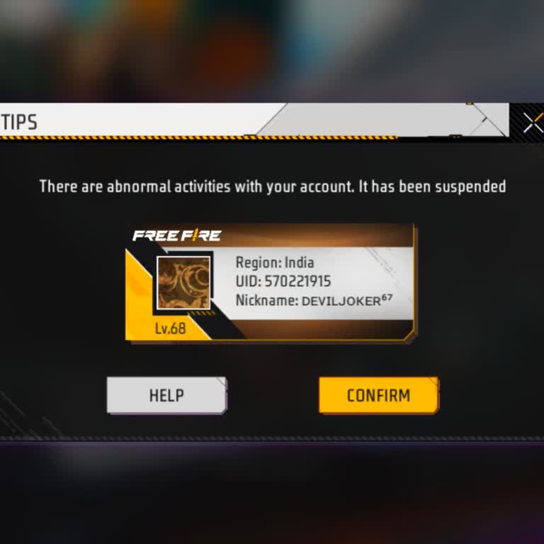 Garena Free Fire Garena! Please Open My Free Fire Account 🙏🙏 - Xolvie