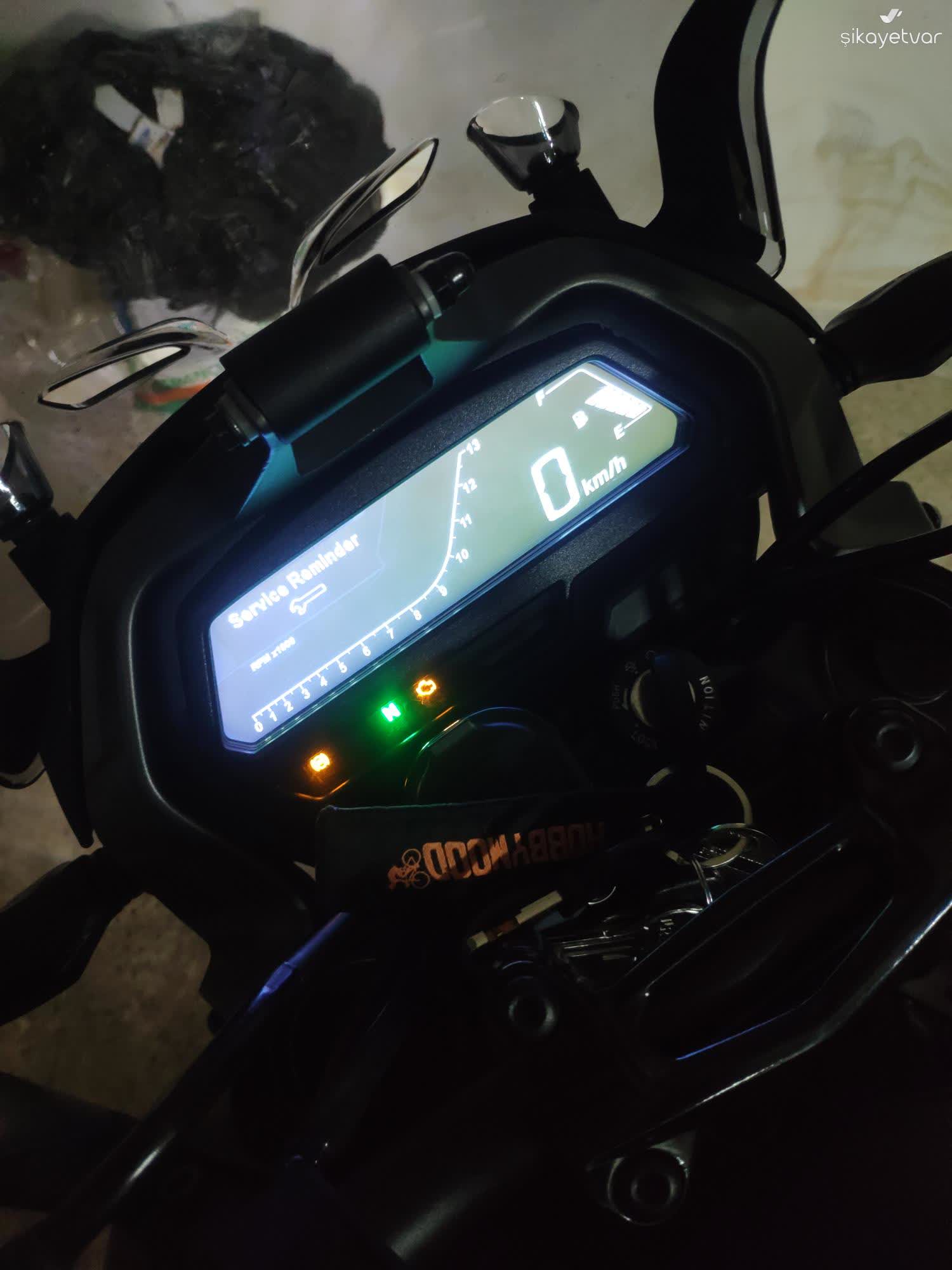 Bajaj Sıfır Motorumda Beklenmedik Arıza Lambası Sorunu - Şikayetvar