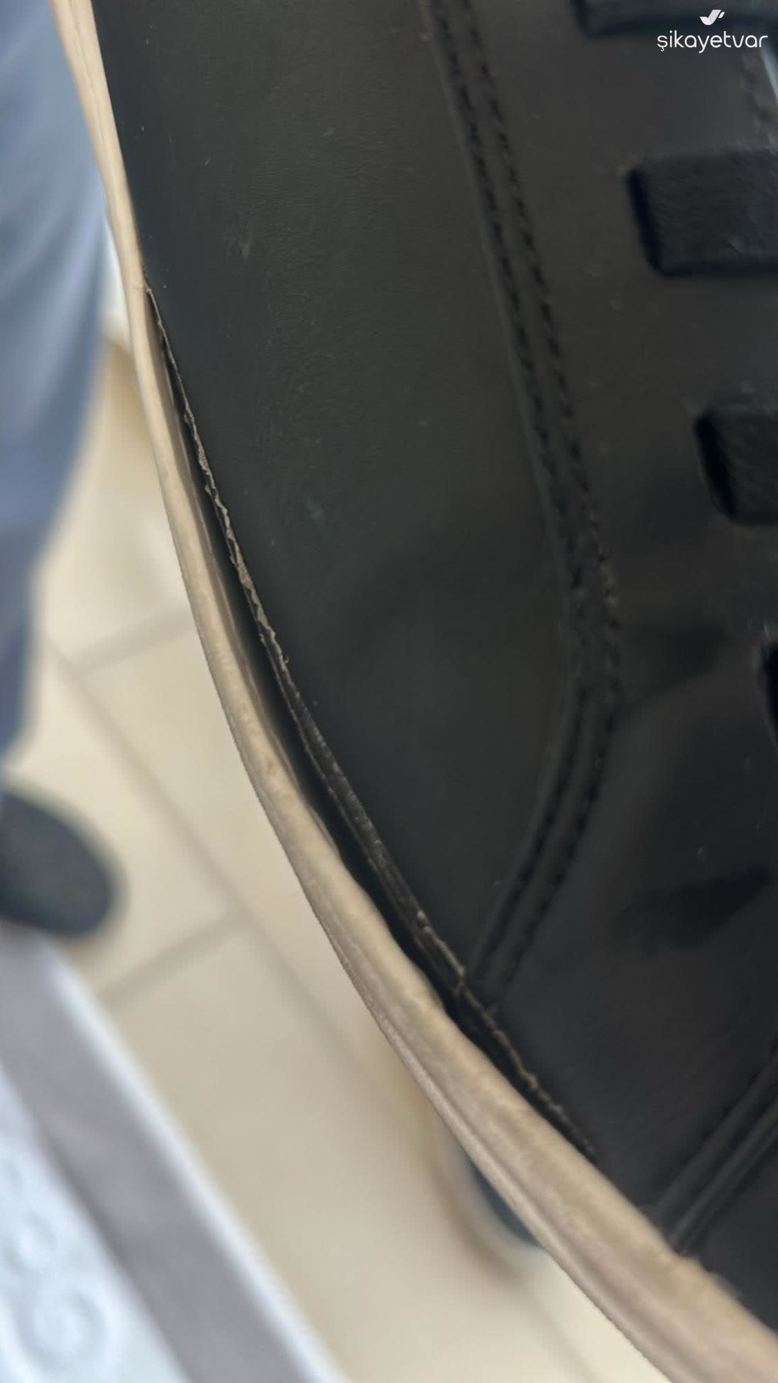 My Skechers Court Break Shoes Split After One Week - Xolvie