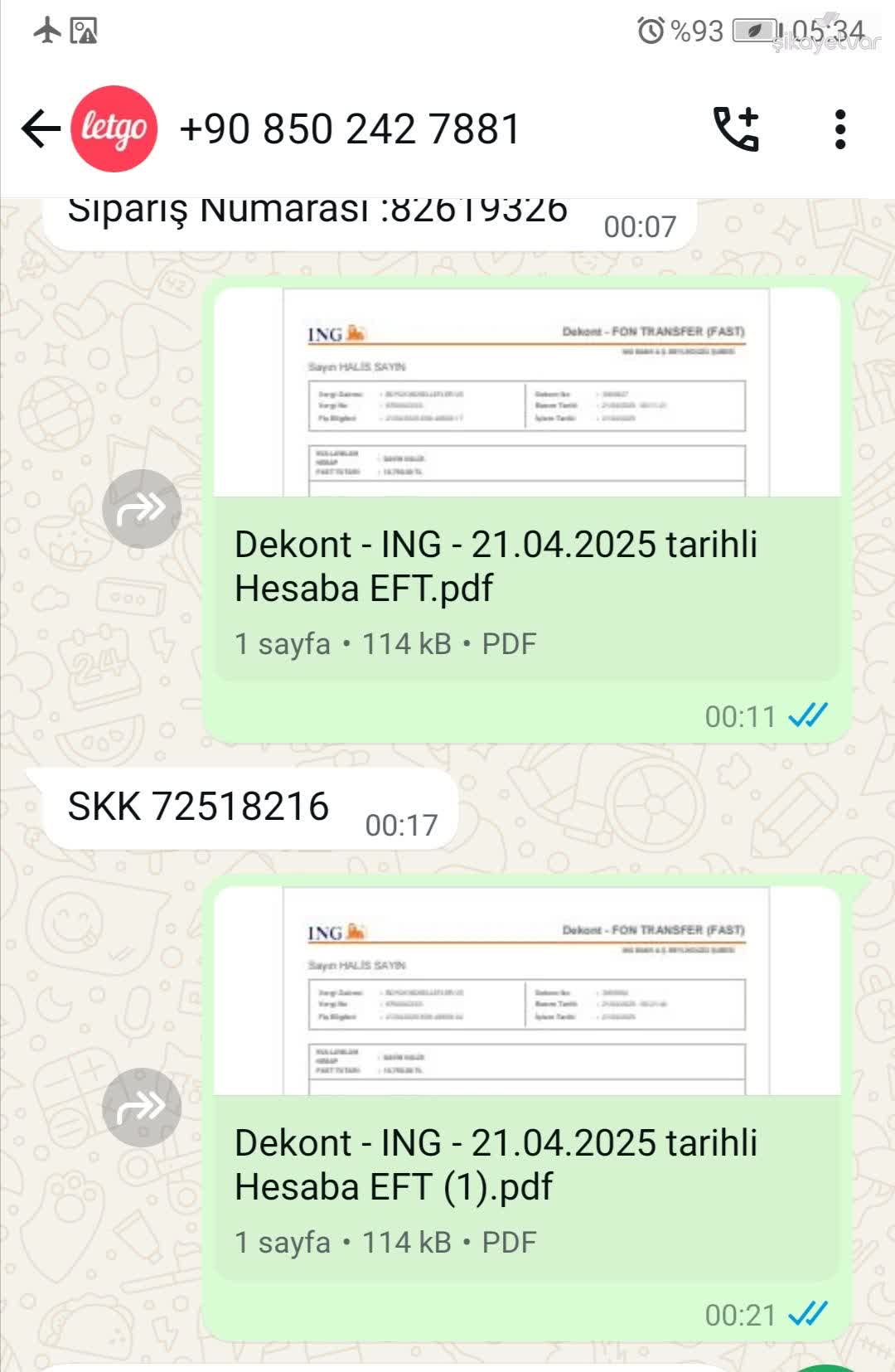 Letgo Üzerinden Yapılan Yanıltıcı İşlem Mağduriyeti - Şikayetvar