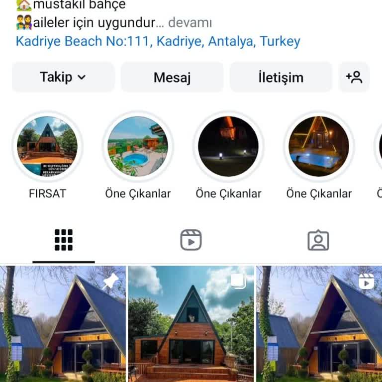 Bungalov Konaklama Dolandırıcılığı Kadriye_bungalov_resmi Instagram Sayfası Yanıltması - Şikayetvar