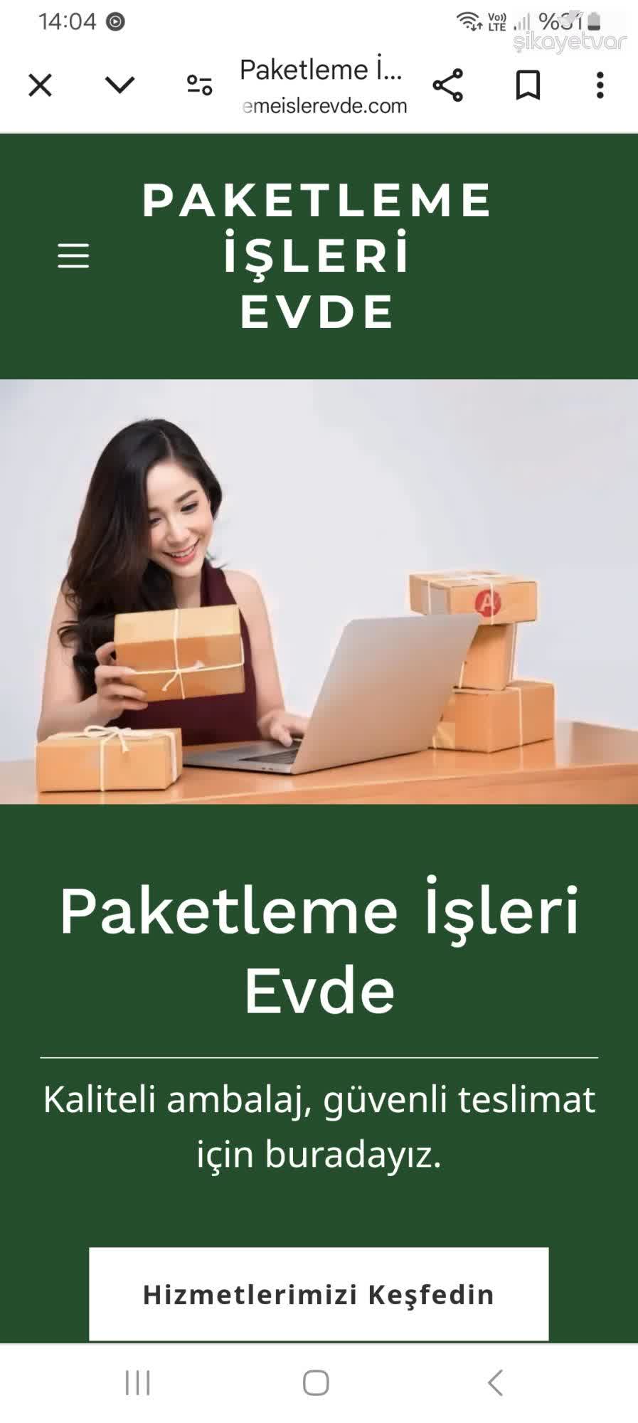 Evde Paketleme İşi Dolandırıcılığı Evde Paketleme Başvurusunda Muhasebe ...