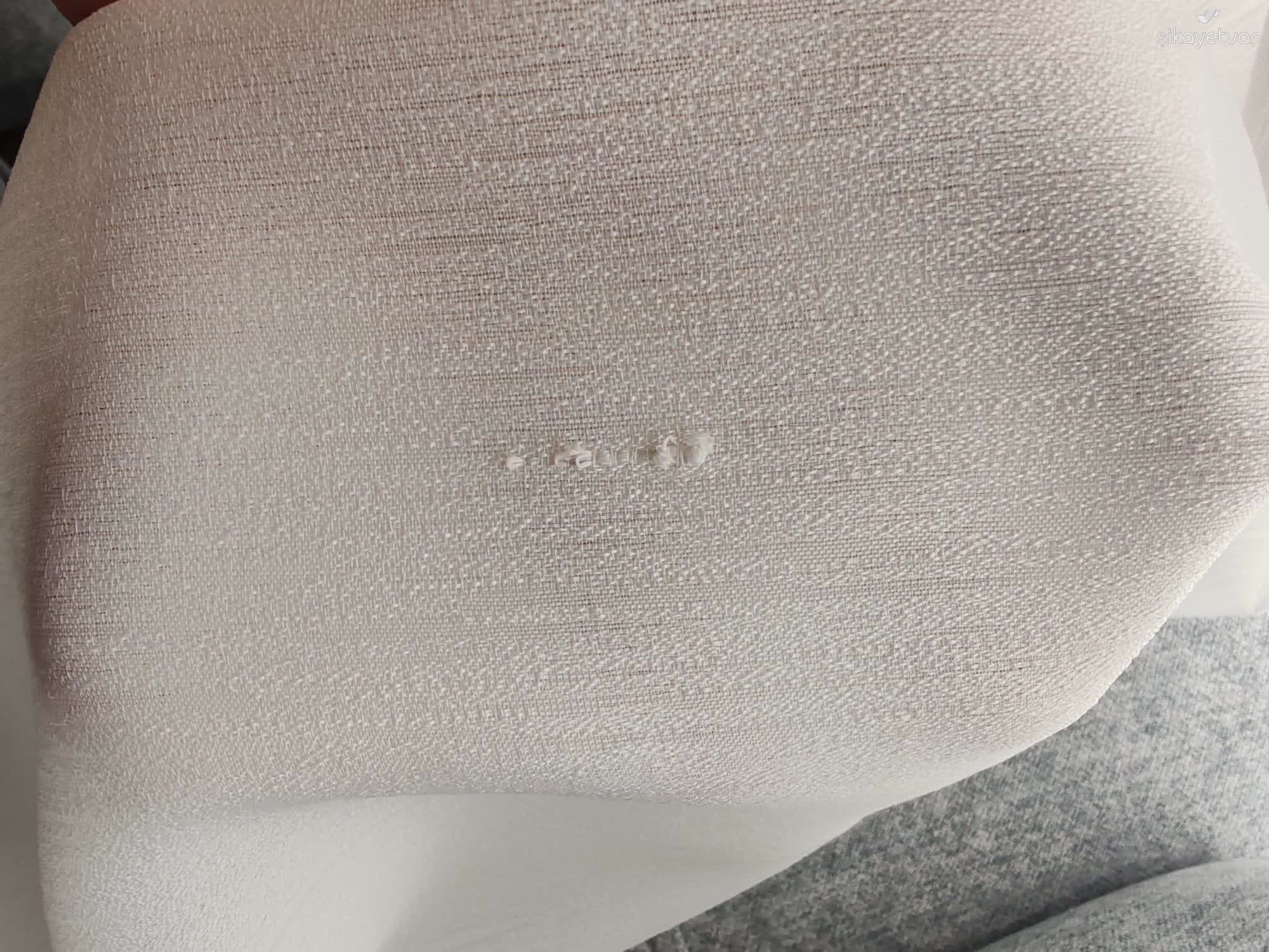 Taç Perde Fabrika Hatası Ve Değişim Talebi - Şikayetvar