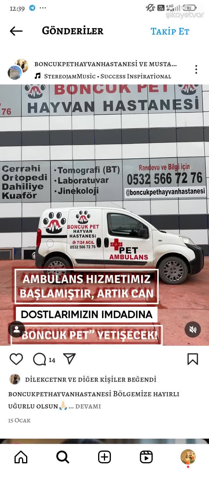 Boncuk Pet Hayvan Hastanesi Para Odaklılar! - Şikayetvar