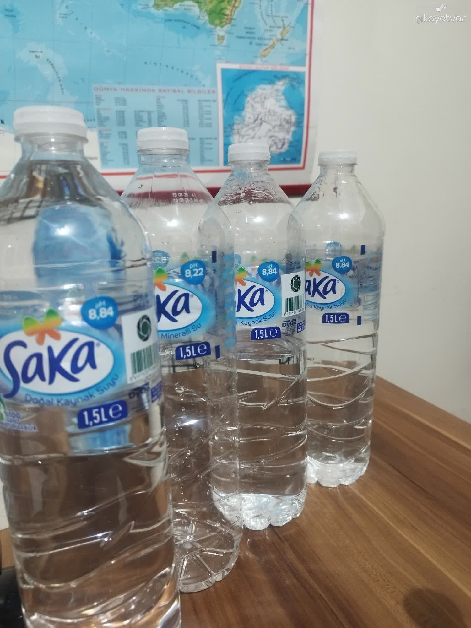 Saka Su Şişelerinde Farklı PH Değerleri Ve Etiket Karmaşası - Şikayetvar