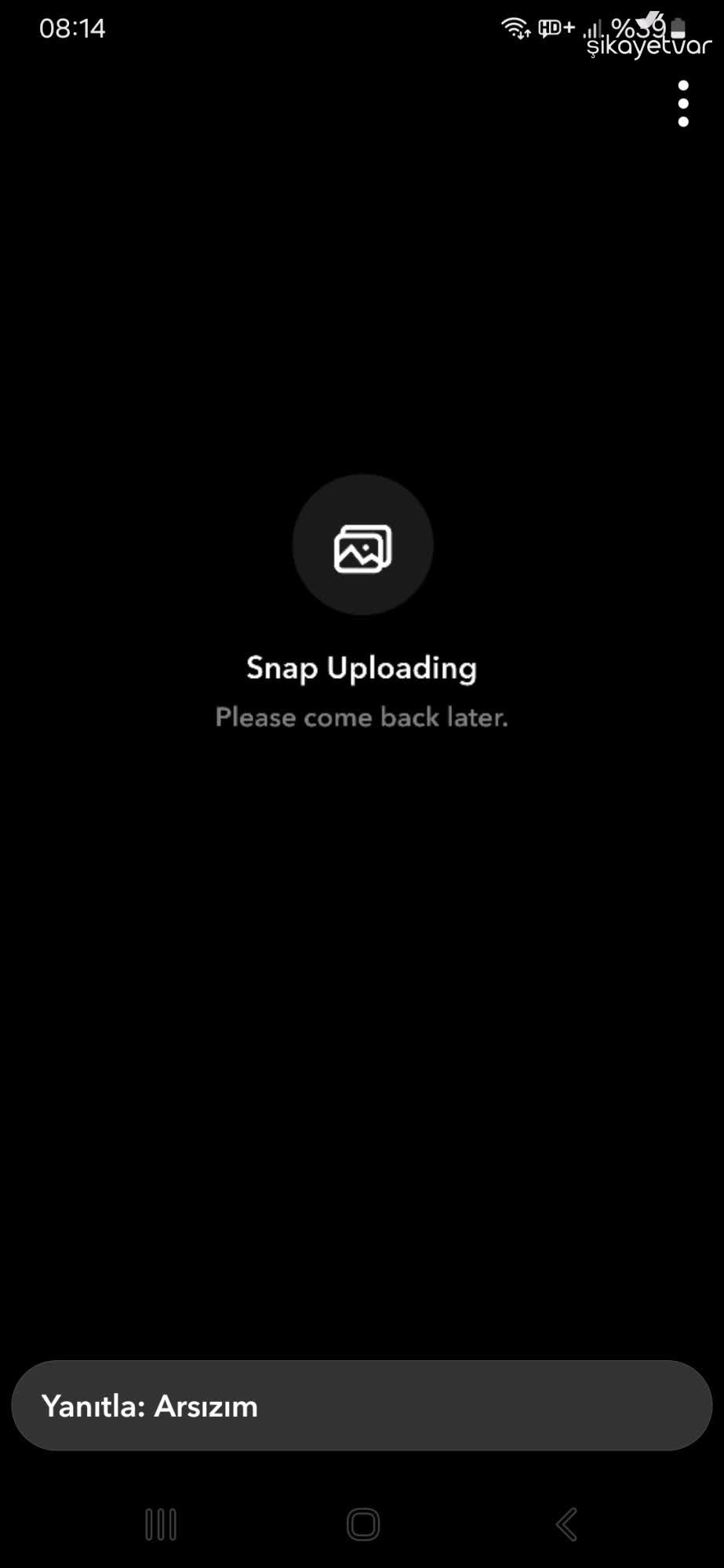 Snapchat Shows Black Screen When I Open Snaps—I Can’t View Important Memories - Xolvie