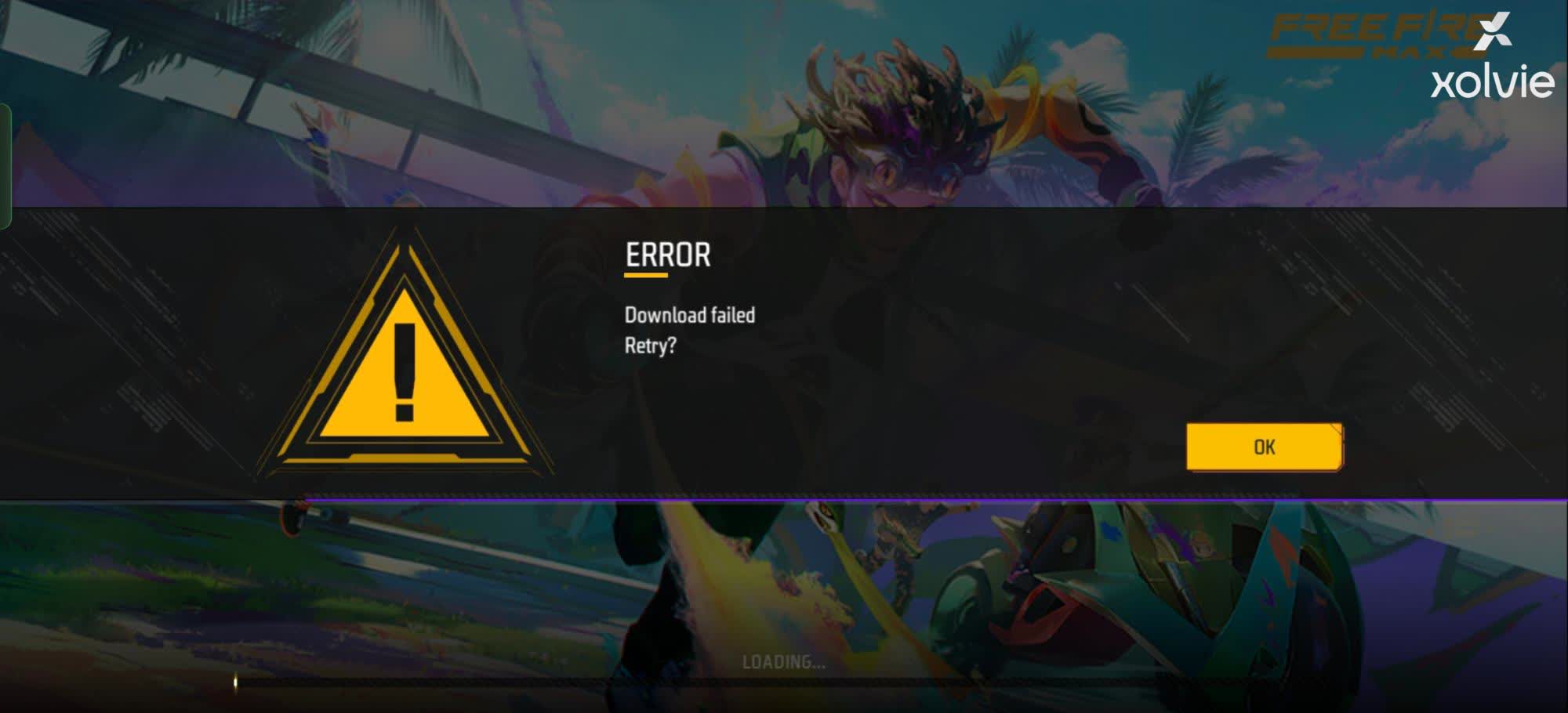 Garena Free Fire Keeps Showing Download Failed - I Cant Get Past ...