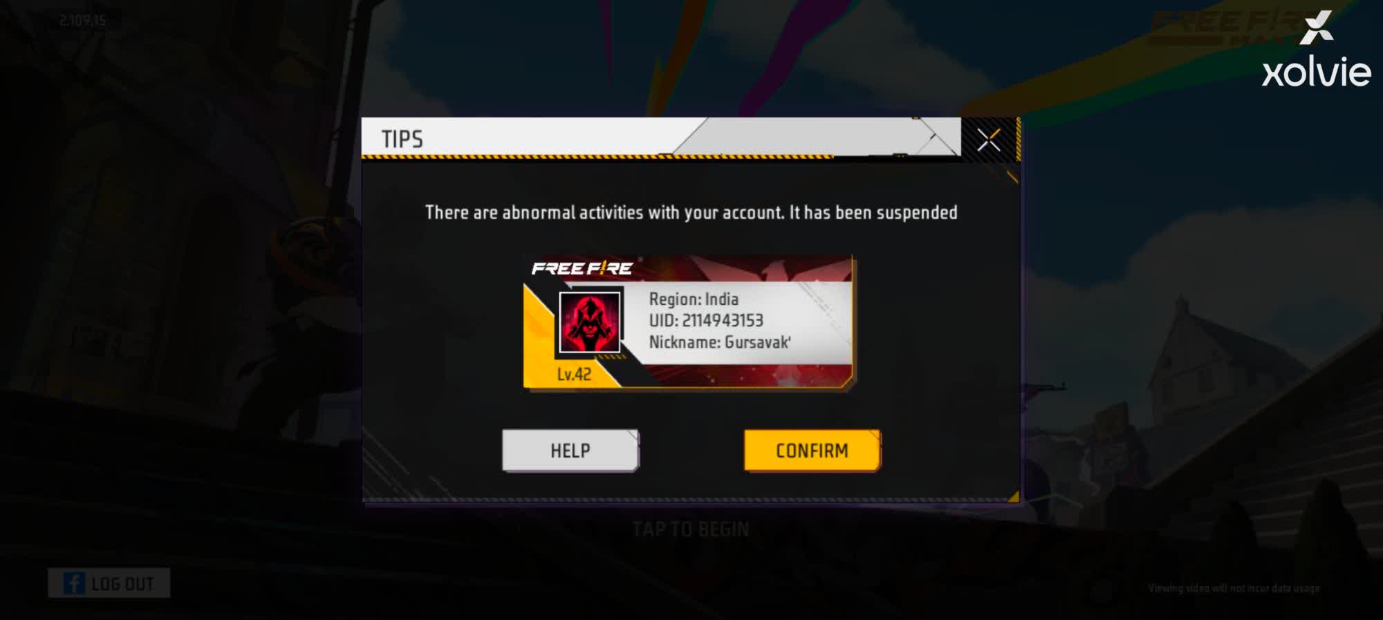 Garena Free Fire Suspended My ID After I Used a Hack Once - I Deeply Regret It - Xolvie