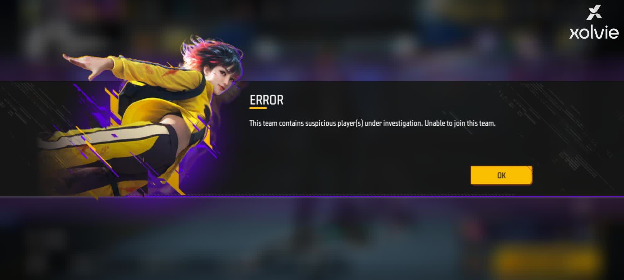 Garena Free Fire Blocked My Team Due to a Suspicious Player - I Need ...