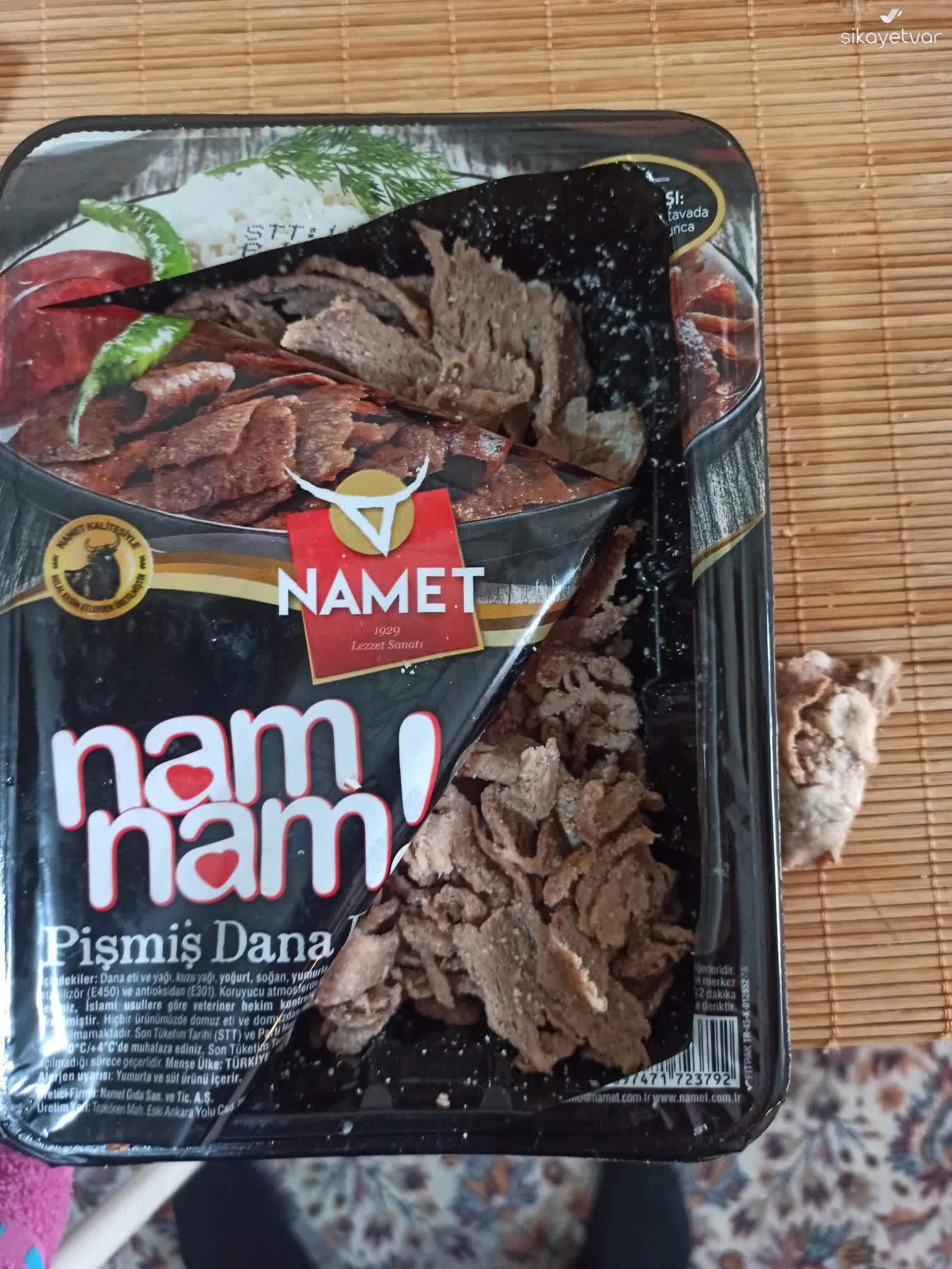 Namet Aldığım Et Ürününde Saç Çıkması Ve Hijyen Endişesi - Şikayetvar