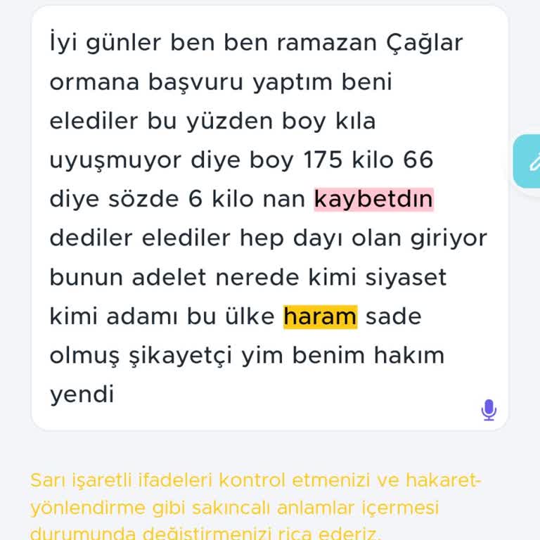 Tarım ve Orman Bakanlığı Orman Başvurusunda Haksız Eleme Ve Ayrımcılık ...