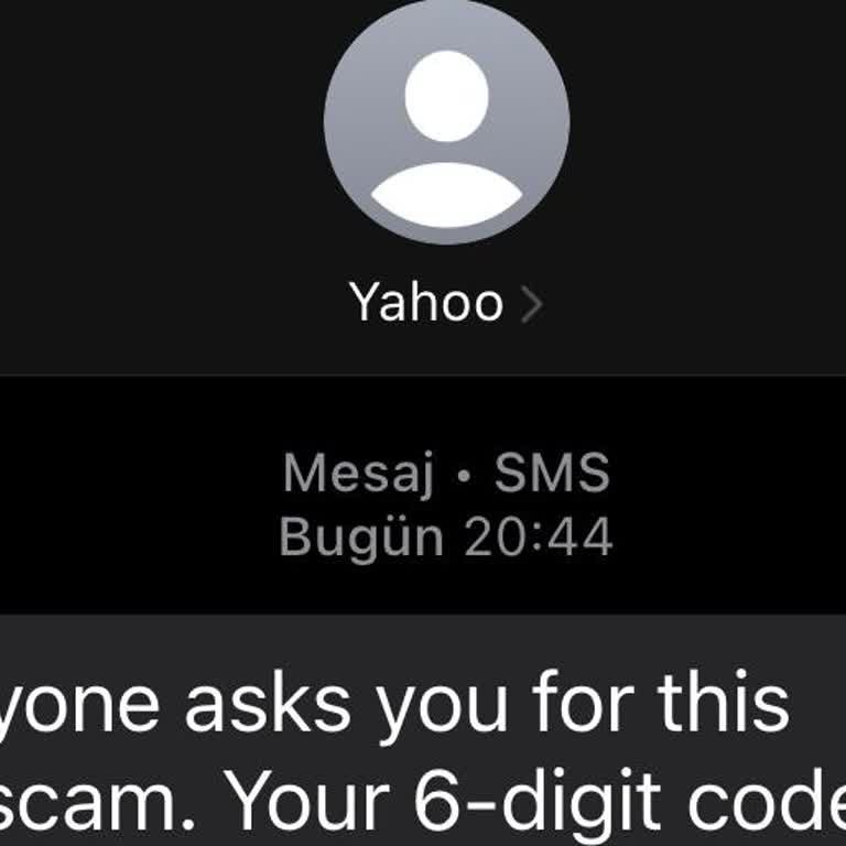 Bilgim Dışında Gelen Yahoo Doğrulama Kodu Hakkında Endişe Ve Uyarı - Şikayetvar