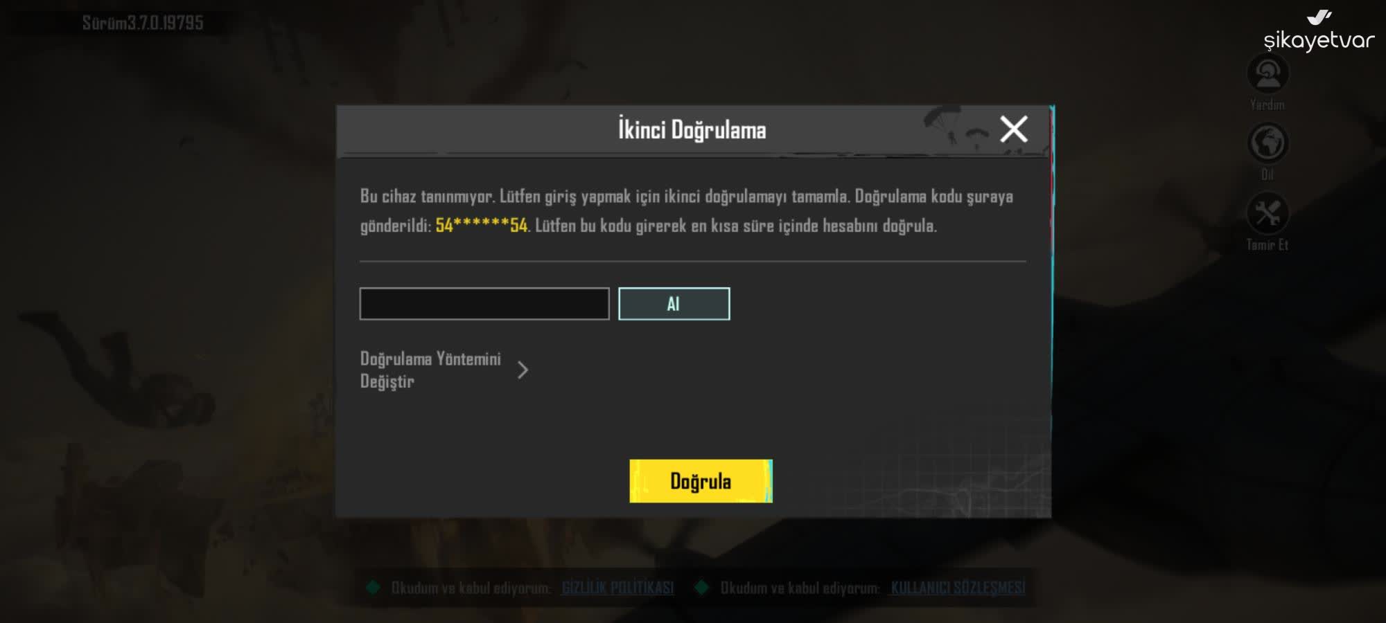 PUBG | Pubgmobile.com Facebook Hesabıma Eski Numaram Yüzünden ...