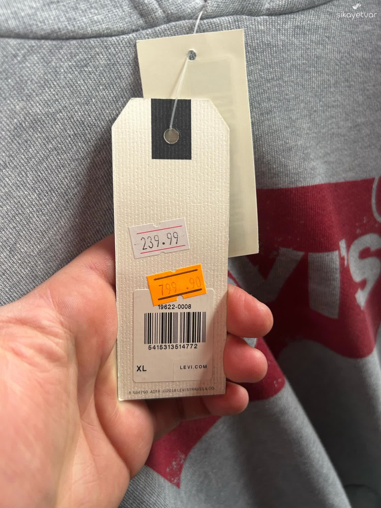 Levis Mağazasında İki Farklı Etiket Fiyatı Karmaşası Ve İlgisiz ...