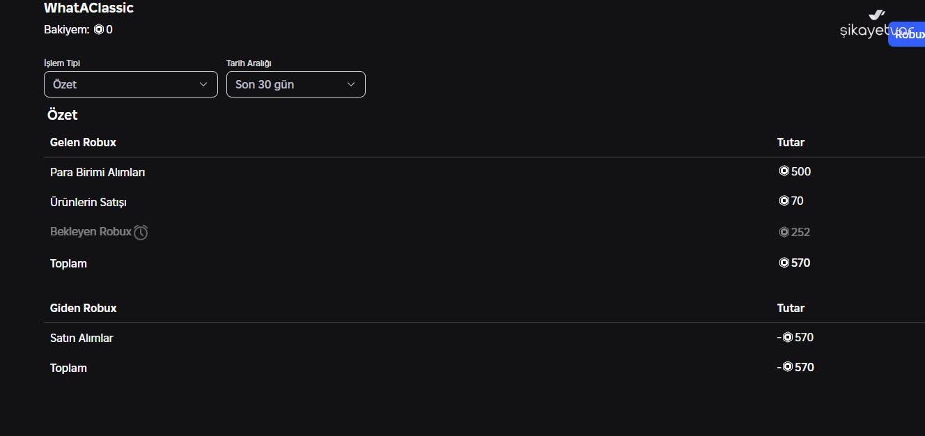 I Bought 400 Robux on Roblox for ₺209 but Didn’t Receive Them - Xolvie