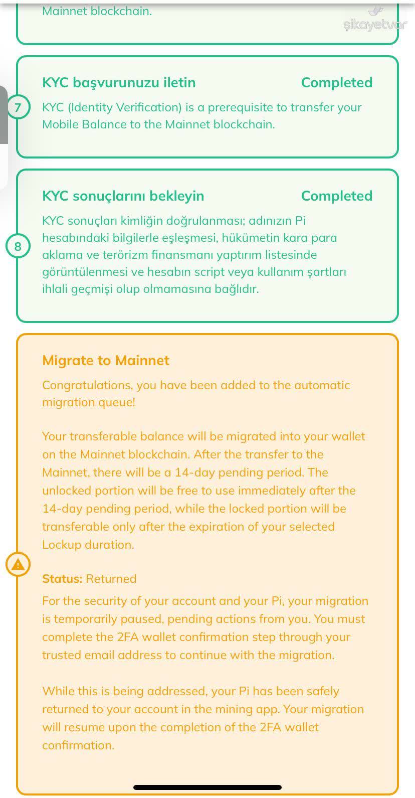 Pi Network Shows KYC Approved but Mainnet and Wallet Problems Still ...