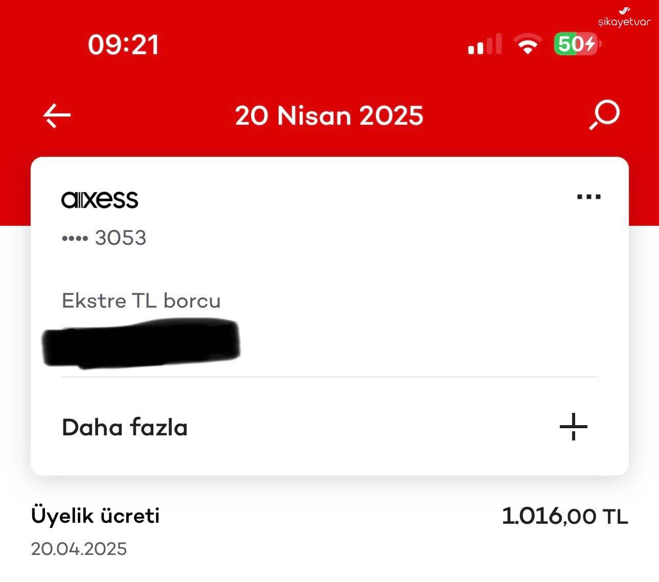 Akbank Haksız Kredi Kartı Aidatı İadesi Talebim Dikkate Alınmadı ...
