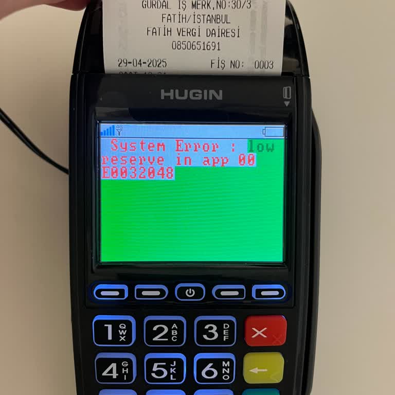 Hugin Ödeme Sistemleri Hugin Yazarkasa T300 Tiger sorunu - Şikayetvar