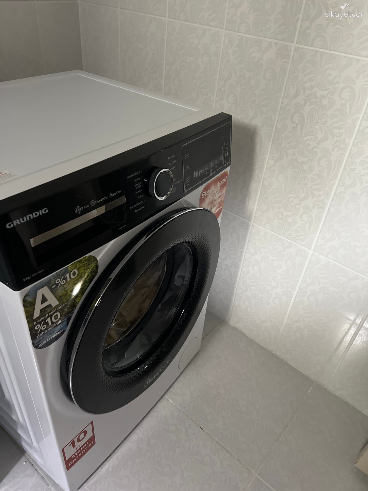 Grundig Makinenin Sıkma Esnasında Yerinden Oynaması Ve Sorunun ...