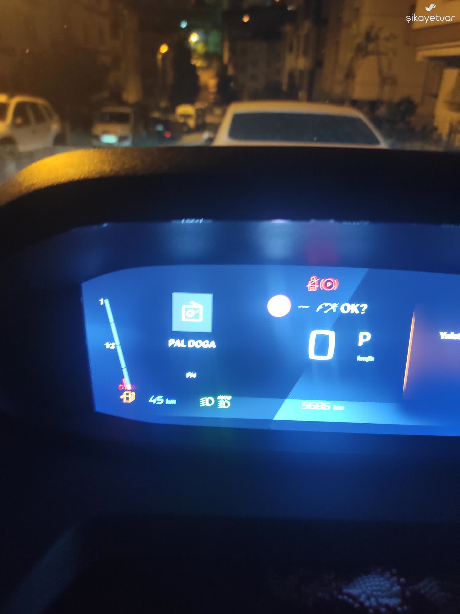 Peugeot Rifter 2024 Modelde Motorin Göstergesi Sorunu - Şikayetvar