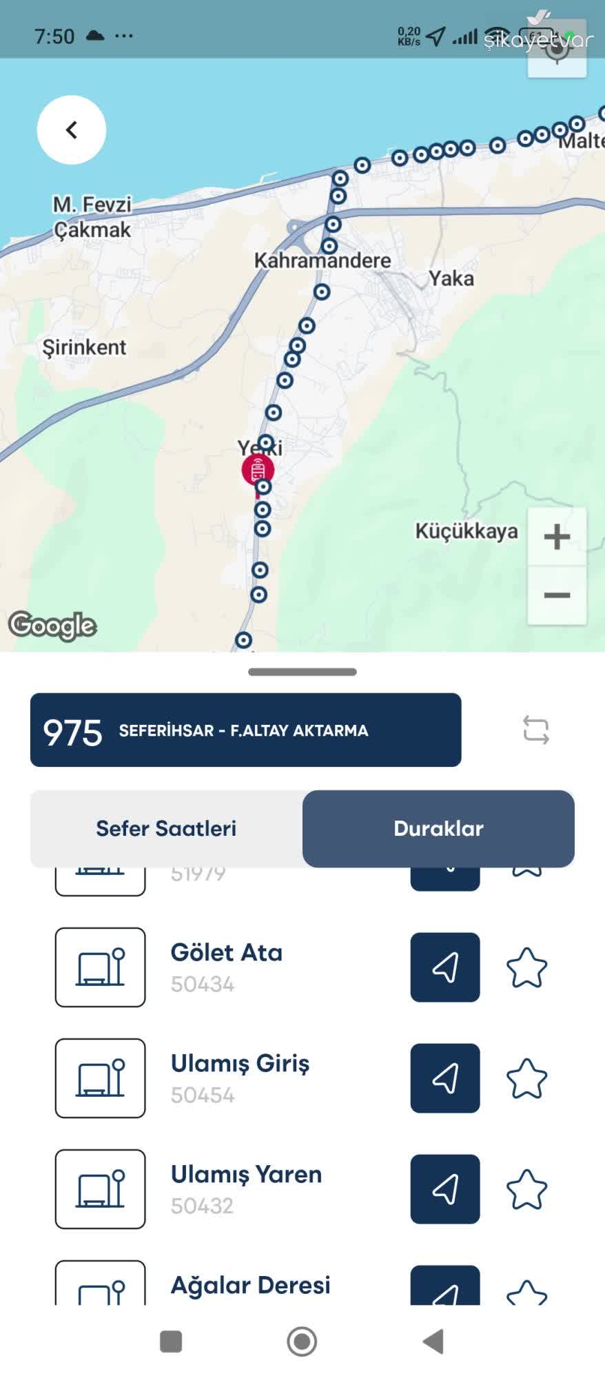 Eshot Otobüs Şoförünün Durağa Uymadan Yolcu Almadan Geçmesi - Şikayetvar