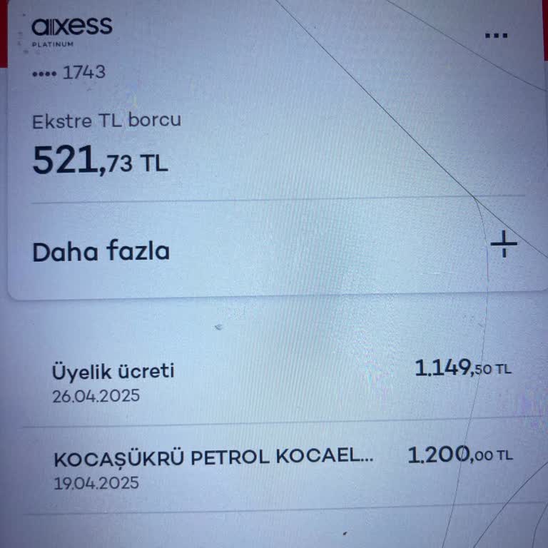 Akbank Axess Kredi Kartıma Haksız Üyelik Ücreti Yansıtıldı, İadesini ...