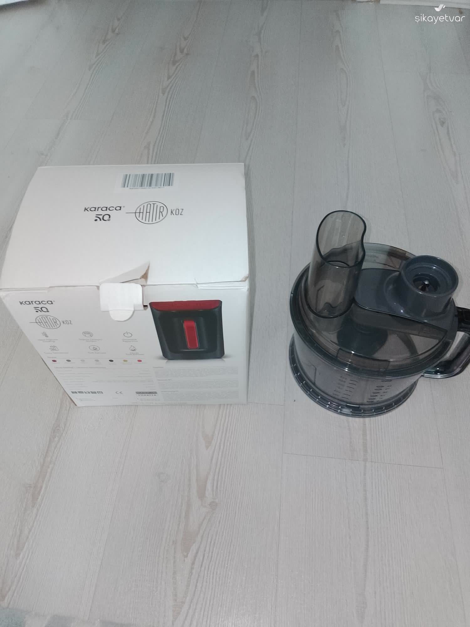 Karaca Züccaciye Karaca Mutfak Robotu Ve Kahve Makinesi Garanti Dışı ...