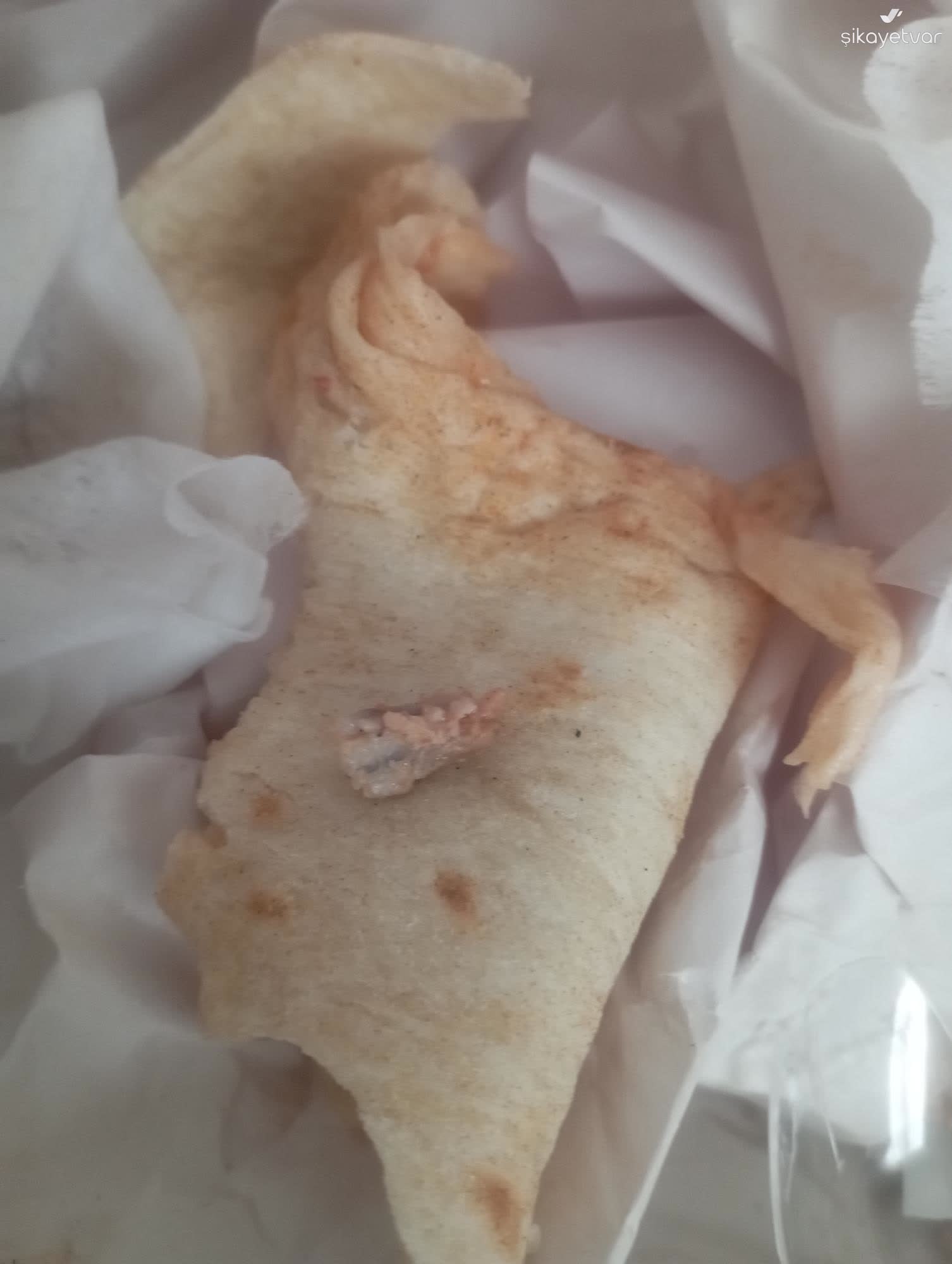 Migros Yemek Siparişimde Dönerin İçinden Kemik Çıkması Midemi ...