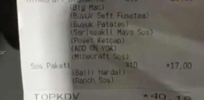 McDonald's Boşuna Fazla Para Ödedim! - Şikayetvar