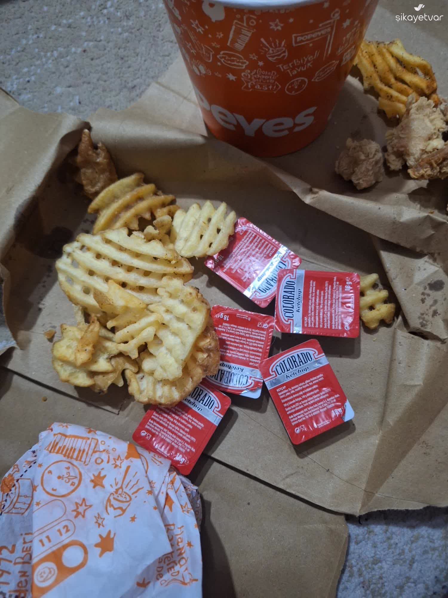 Eksik Ve Soğuk Sipariş, Sorumsuz Çalışanlar: Popeyes Forum AVM'de ...