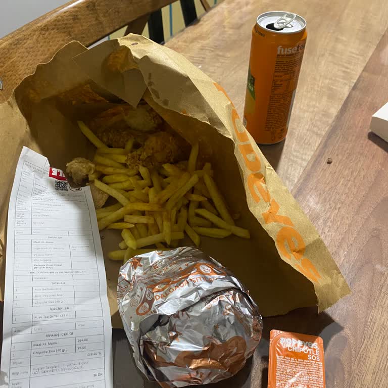 Popeyes Eksik Ürün Ve Sorumsuz Müşteri Hizmeti - Şikayetvar