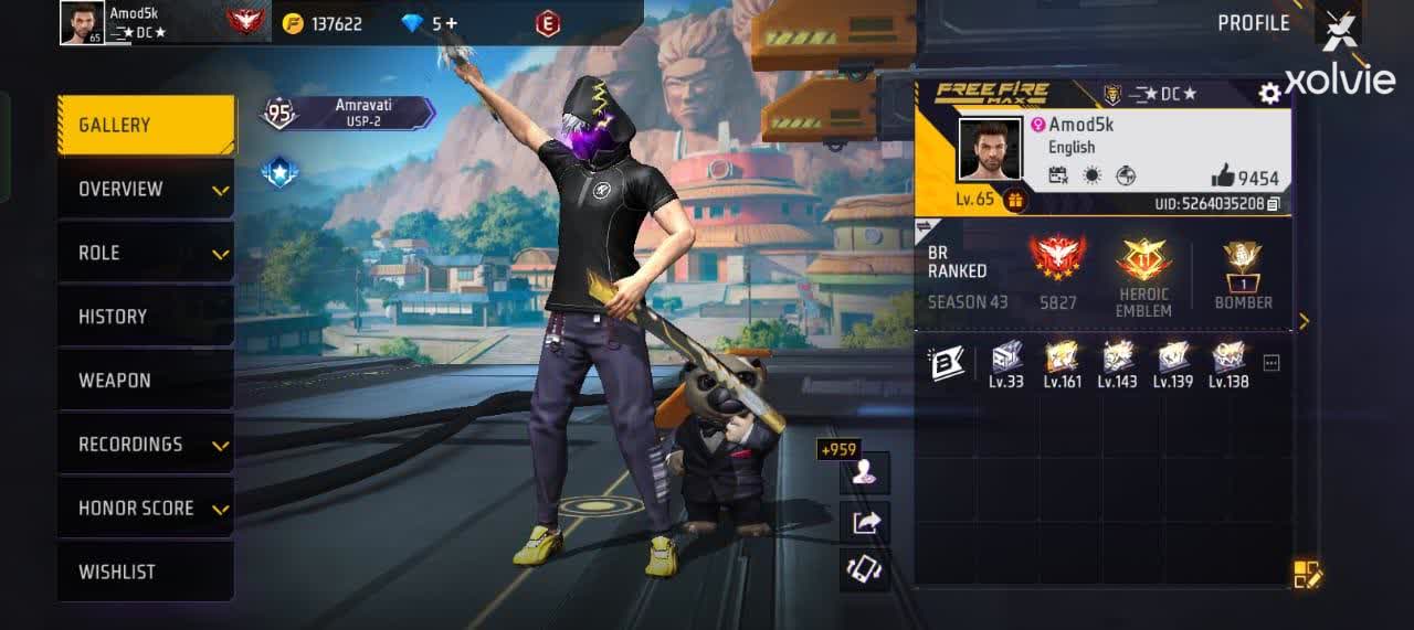 Garena Free Fire Garena FF ID Recovery - Xolvie