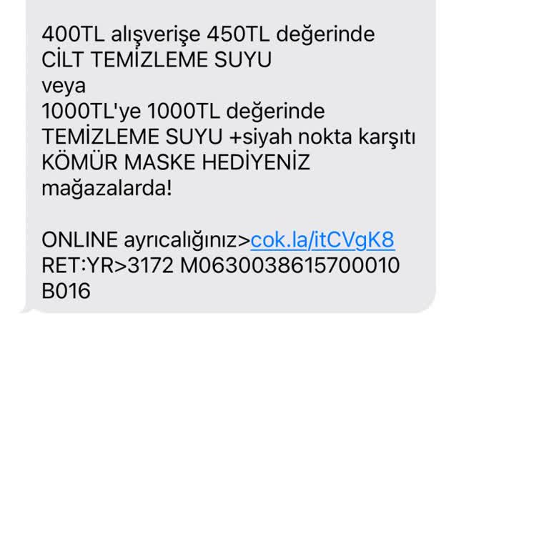 Yves Rocher Israrla Gelen Mesajlar Ve İptal Seçeneği Sunulmaması ...