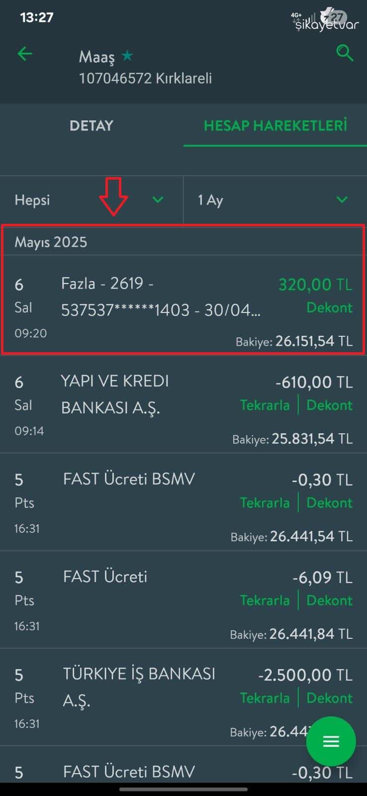 TEB ATM'de Sıkışan Paranın Eksik İadesi Ve Yetersiz İnceleme - Şikayetvar