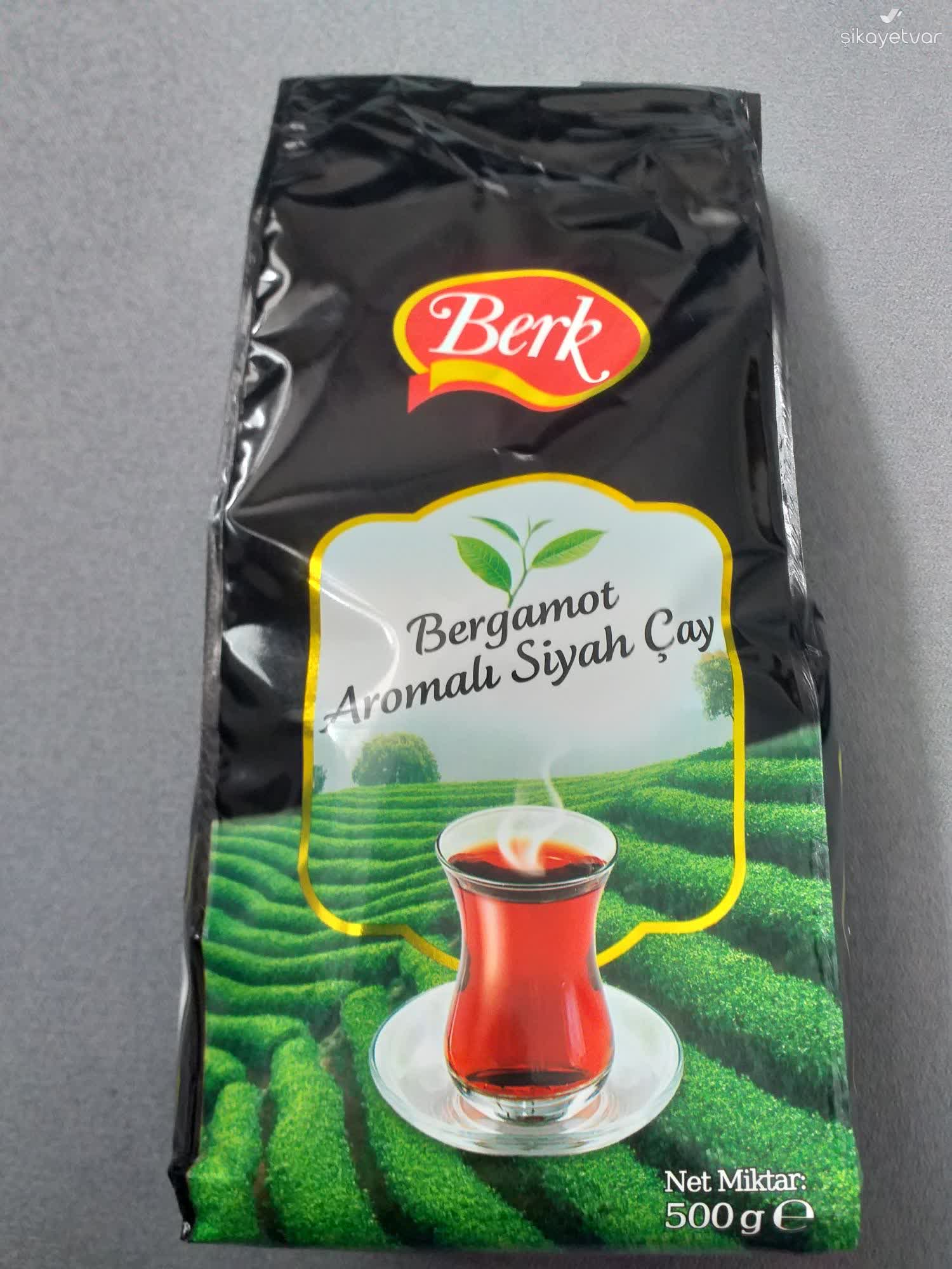 Berk Çay BİM'den Aldığım Çayda Bergamot Aroması Yok - Şikayetvar