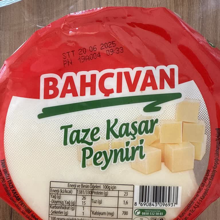 Bahçıvan Taze Kaşar Peynirde Bozuk Tat Ve Plastik Koku Şikayeti ...
