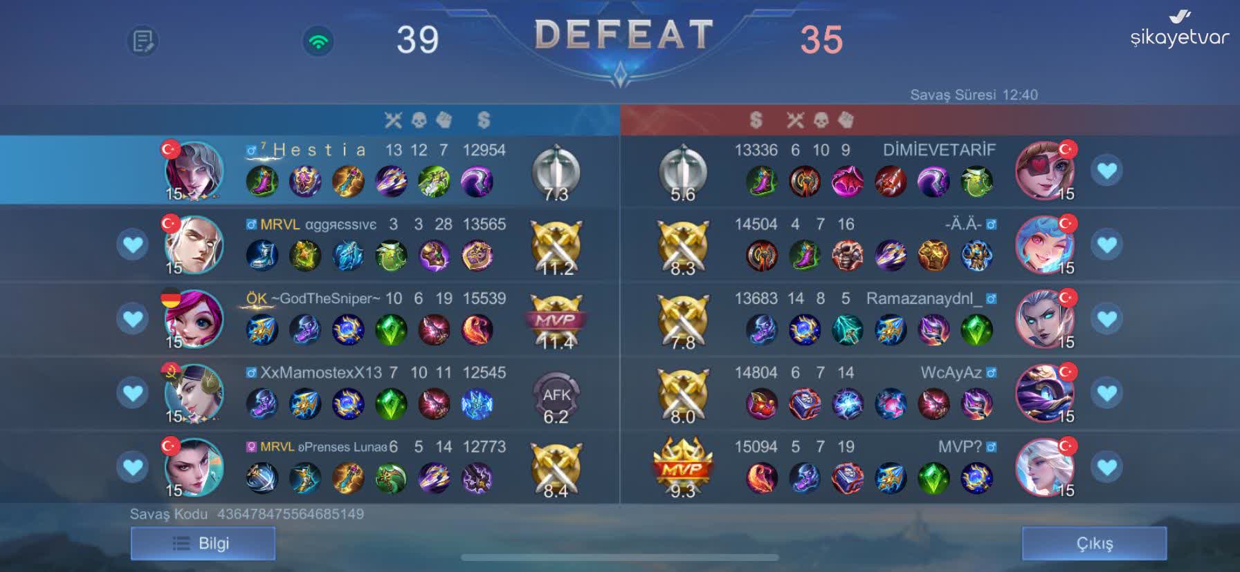 Mobile Legends AFK Ve Bilgisiz Oyuncular Yüzünden Oyun Keyfi Kaçıyor ...