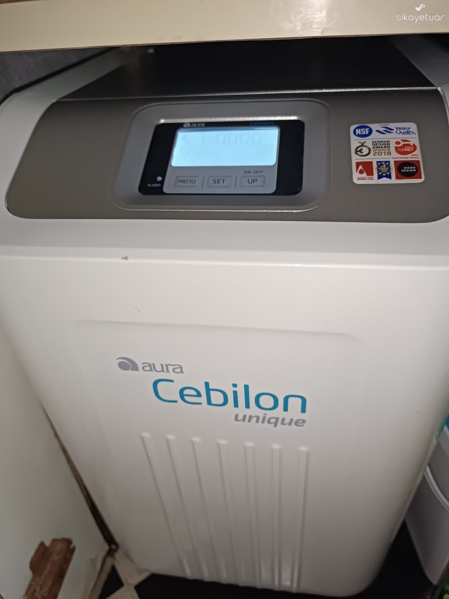 Aura Cebilon Su Arıtma Cihazında Filtre Değişimi Ve Garanti Mağduriyeti ...