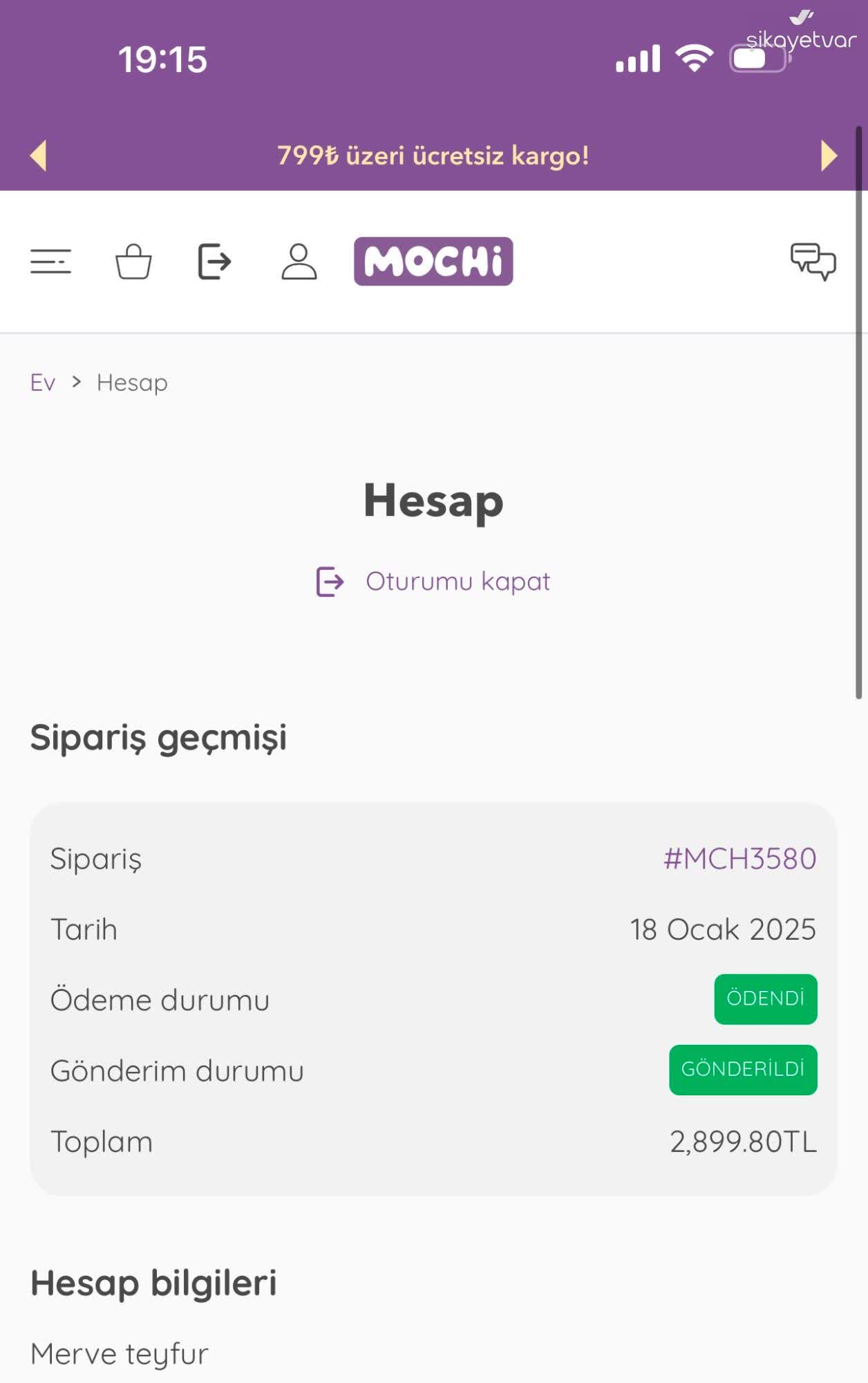 Mochi Kısa Sürede Performans Kaybı Ve Yetersiz Müşteri Desteği Hayal Kırıklığı Yarattı - Şikayetvar