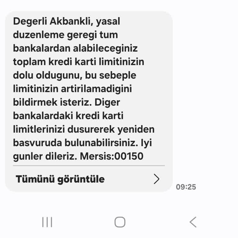Akbank Akbank Axess Kredi Kartı Başvurusunda Düşük Limit Mağduriyeti ...
