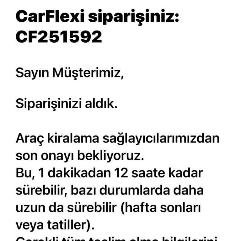 Alamo Rent A Car Carflexi Üzerinden Kiraladığım Aracı Teslim Alamadım ...