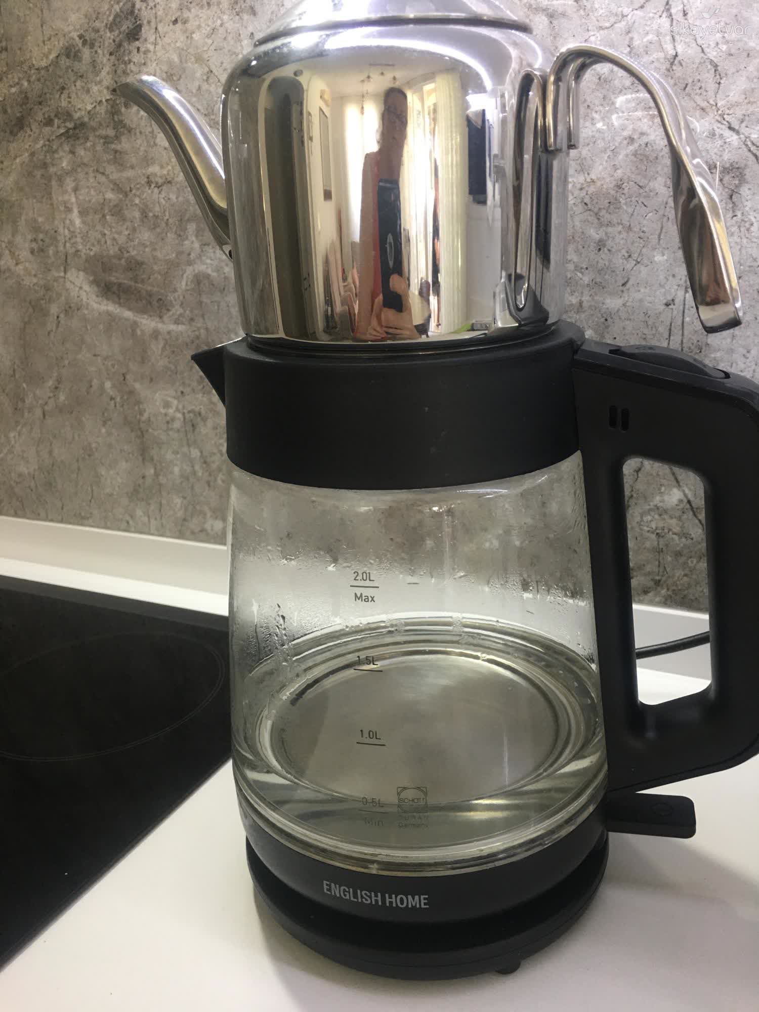 English Home Çay Makinesi Demliği Kırıldı, Yedek Parça Bulunamıyor Ve ...