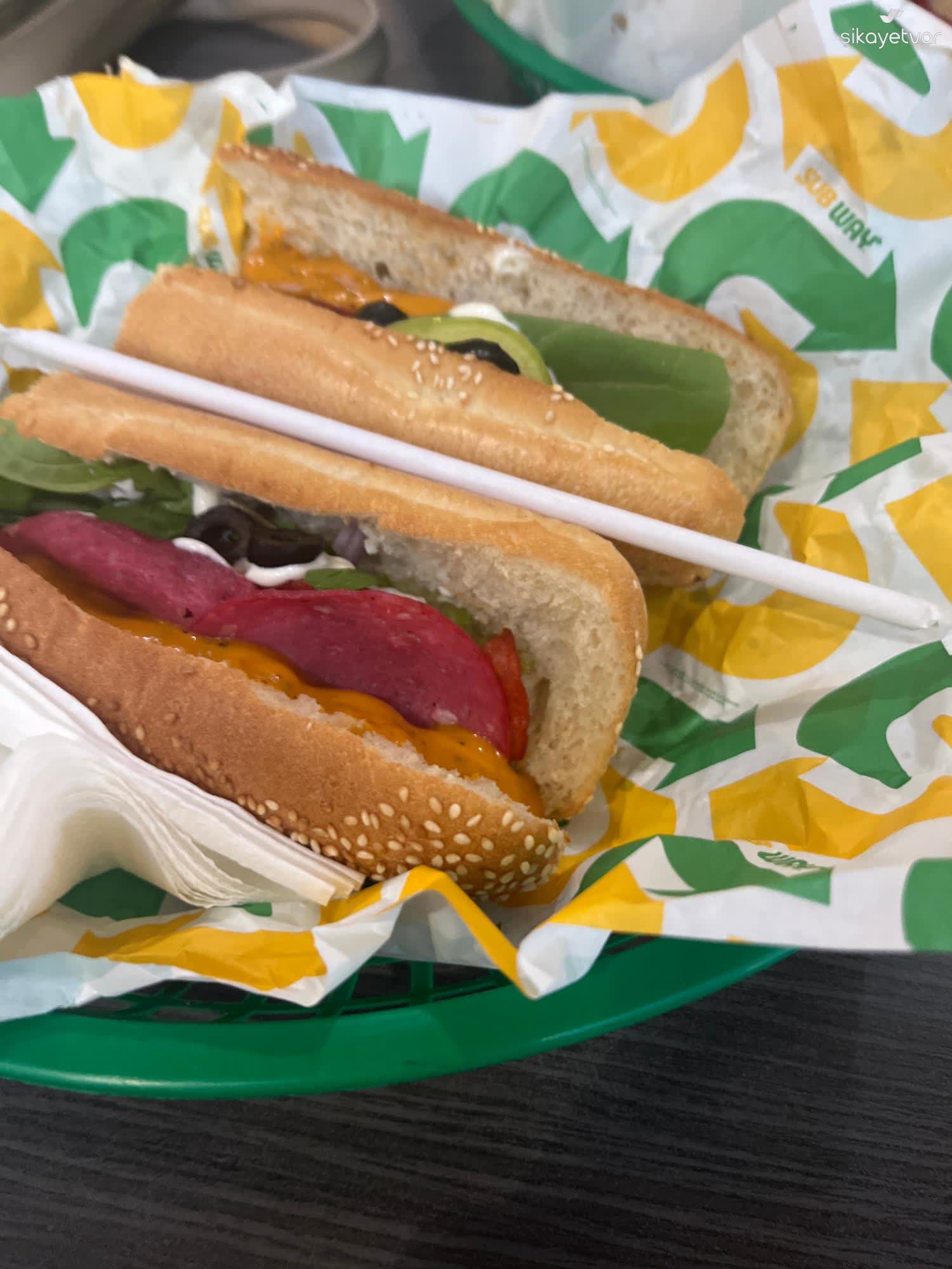 Subway Sos Talebime Olumsuz Ve Ücretli Yaklaşım Hayal Kırıklığı Yarattı ...