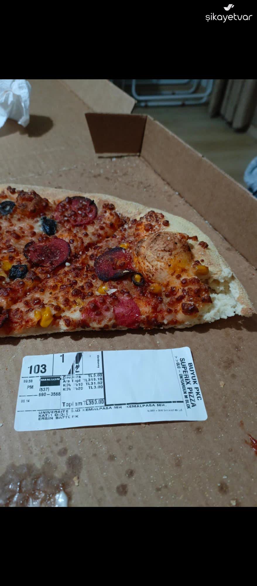 Domino's Pizza I Got Domino’s Superix Parmesan Crust Pizzas with Barely ...