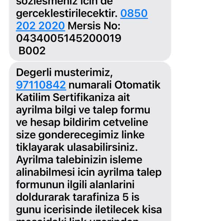 Türkiye Hayat Emeklilik Mail Adresi ve Ayrılma Talep Formu Şikayetleri ...
