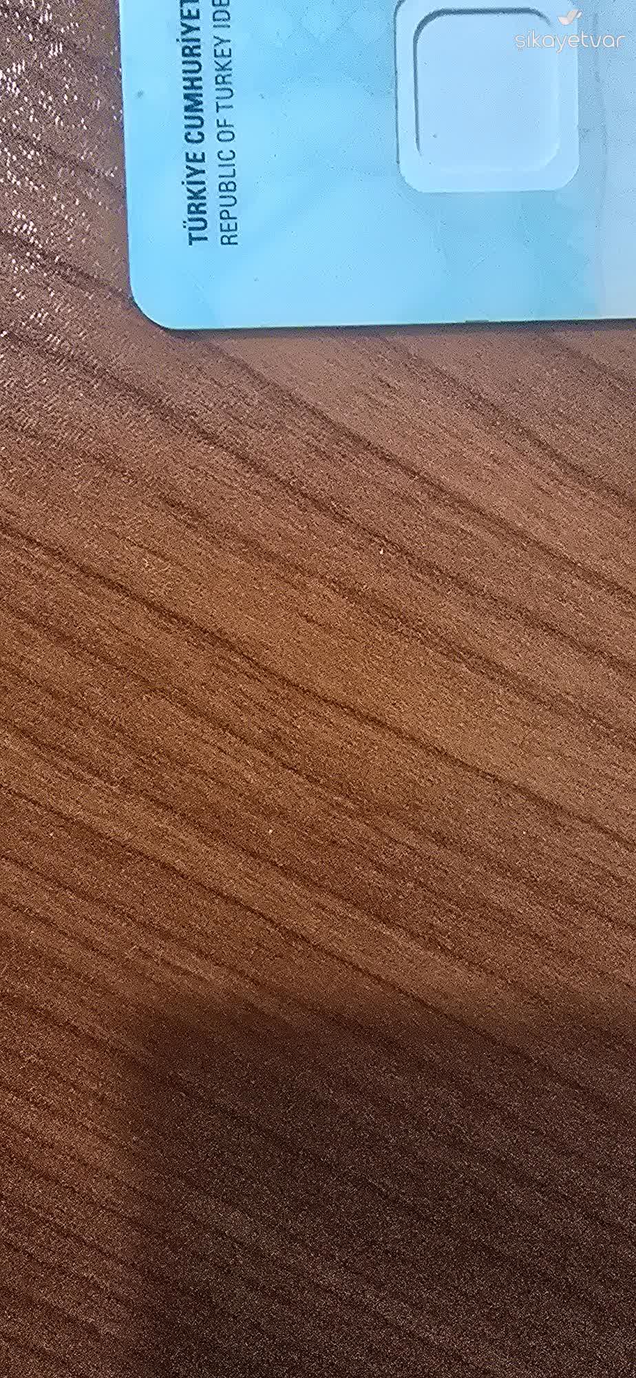 Nüfus Ve Vatandaşlık İşleri Kimlik Kartının Düşen Cipi - Şikayetvar