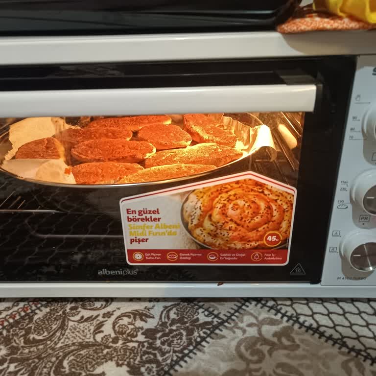 Simfer 45lt Mini Fırın Beklentileri Karşılamıyor: Uzun Pişirme Süresi Ve Düşük Isı - Şikayetvar